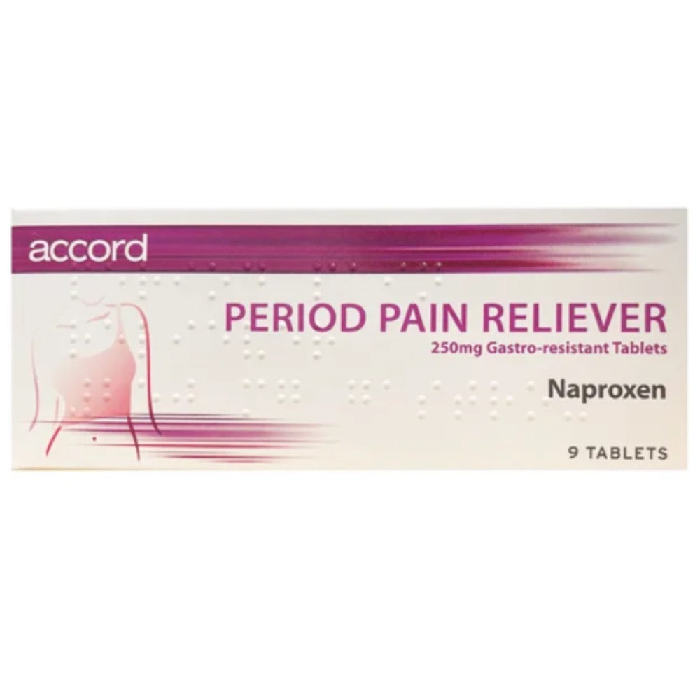 Period Pain Reliever - Naproxen 250mg Tablets - pack of 9 (P) – Marks ...