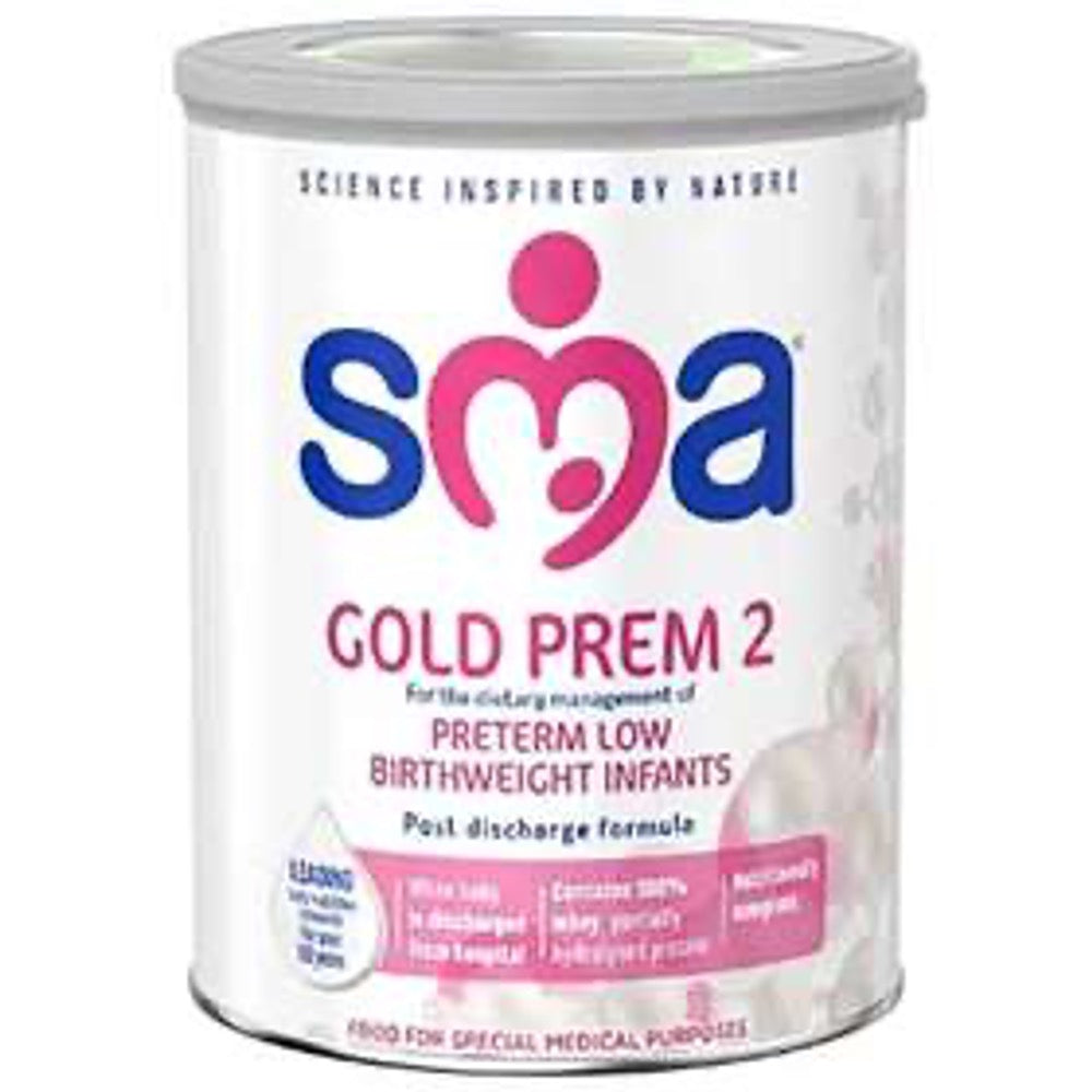 SMA Gold Prem 2 Preterm Formula - 800g – Marks Tey Pharmacy