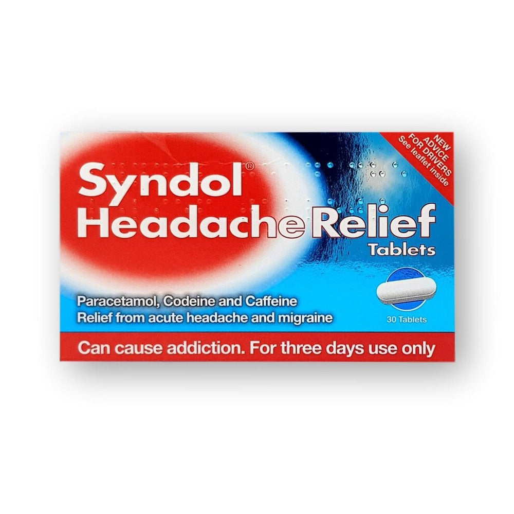 Syndol Headache Relief Tablets - pack of 30 (P) – Marks Tey Pharmacy