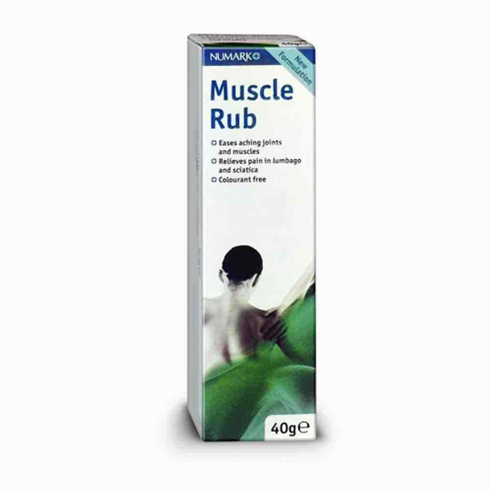 Numark Muscle Rub 40g – Marks Tey Pharmacy