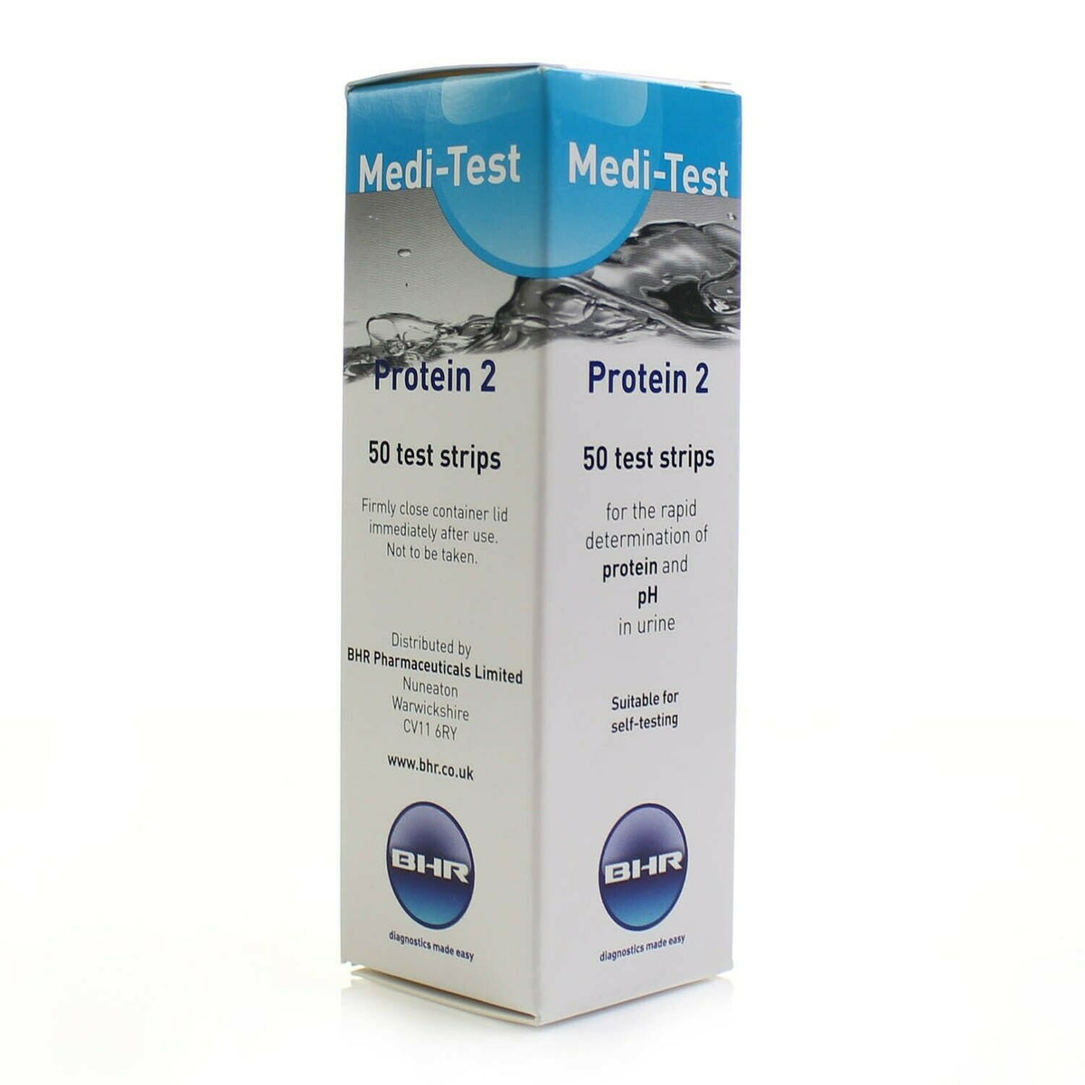 Medi-Test Protein 2 test Strips - Box of 50 – Marks Tey Pharmacy