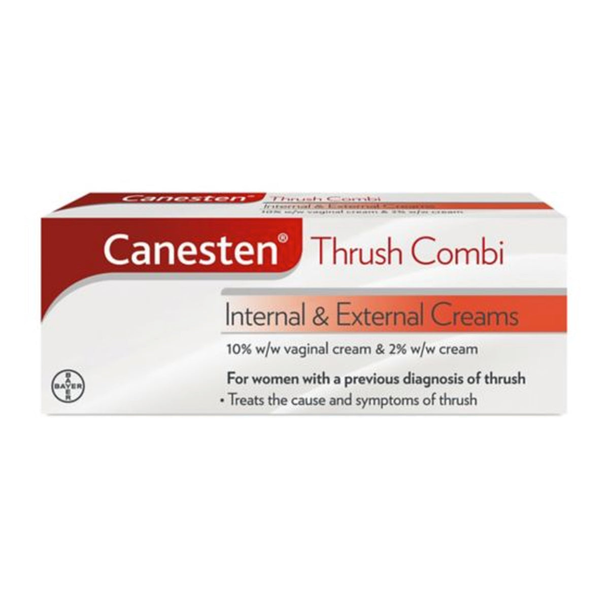 Canesten Cream Combi Internal & External Creams 10%w/w vaginal cream a ...