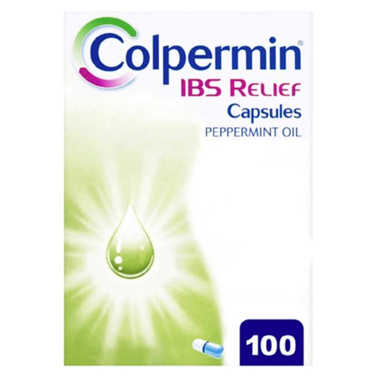 Peppermint Oil -Colpermin IBS Relief Capsules - 100 Sustained Release ...
