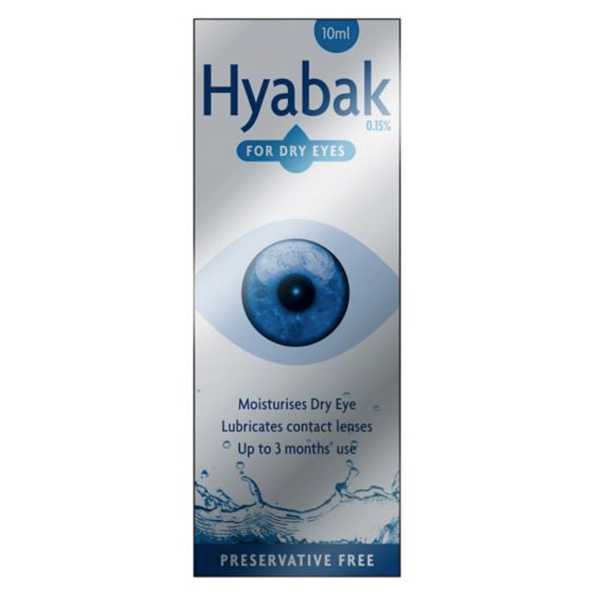 Hyabak Preservative Free Eye Drops 10ml – Marks Tey Pharmacy