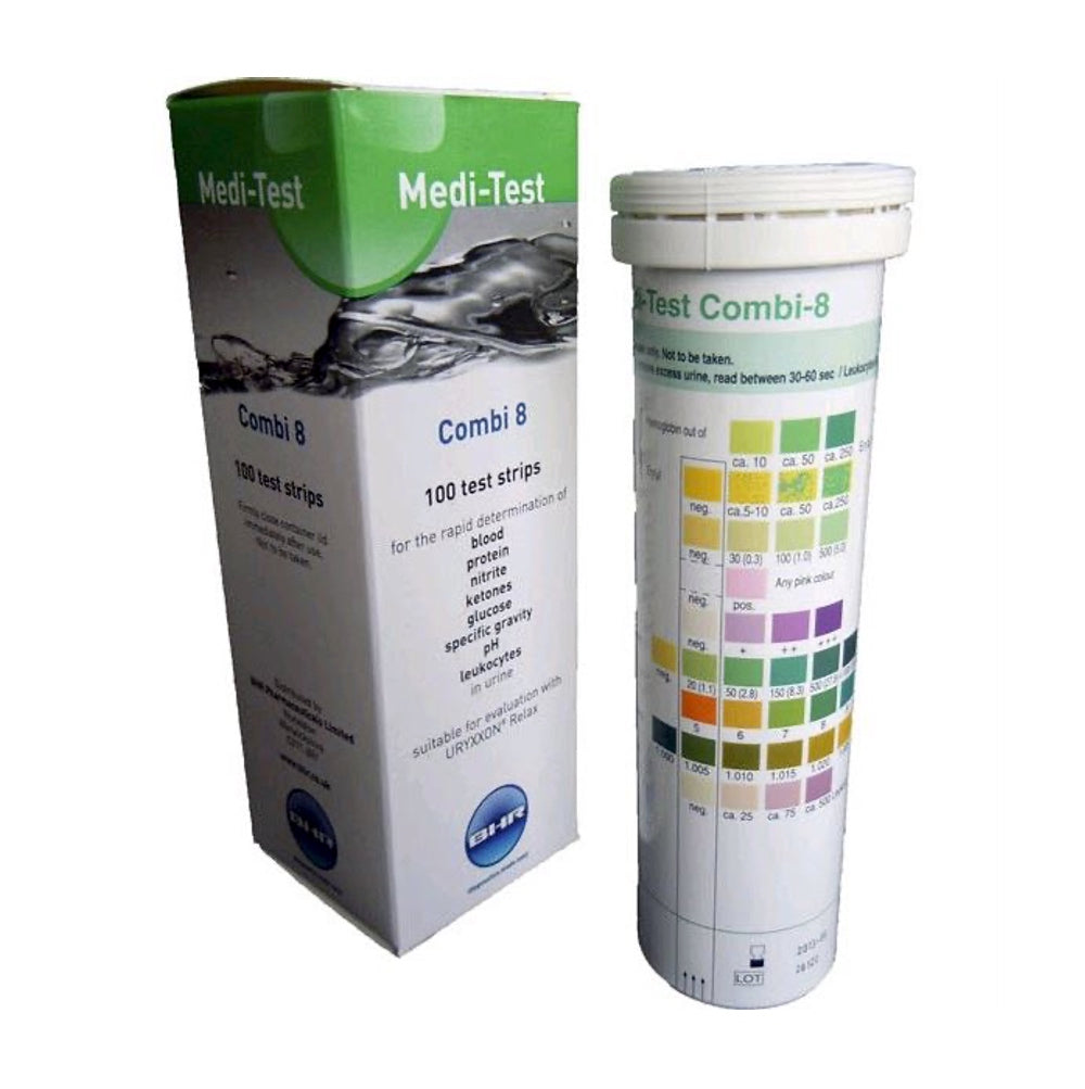 Medi-Test Combi 8 strips - Box of 100 – Marks Tey Pharmacy