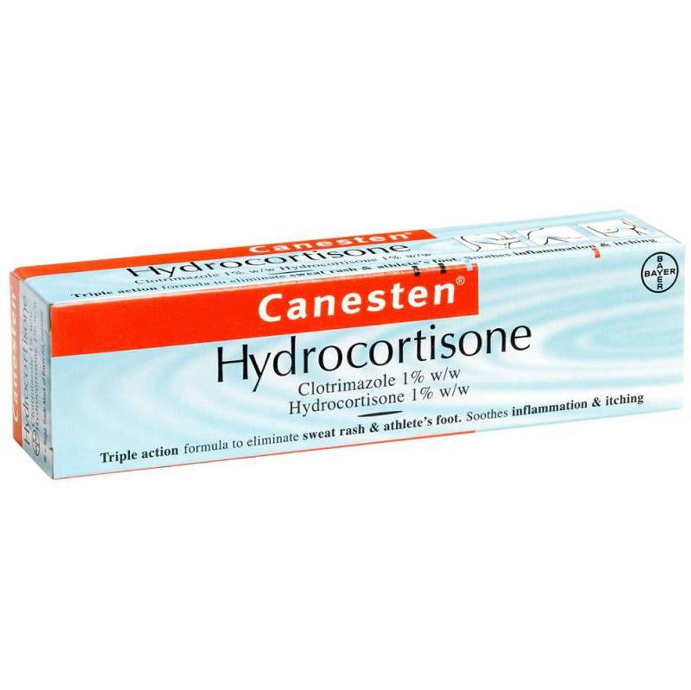 Canesten Hydrocortisone Cream 1% 15g (P) – Marks Tey Pharmacy