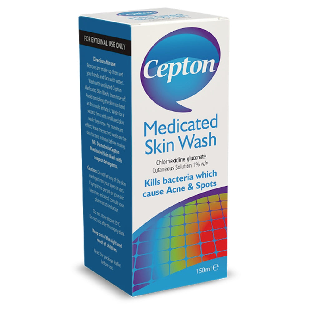 Cepton Medicated Skin Wash - 150ml – Marks Tey Pharmacy
