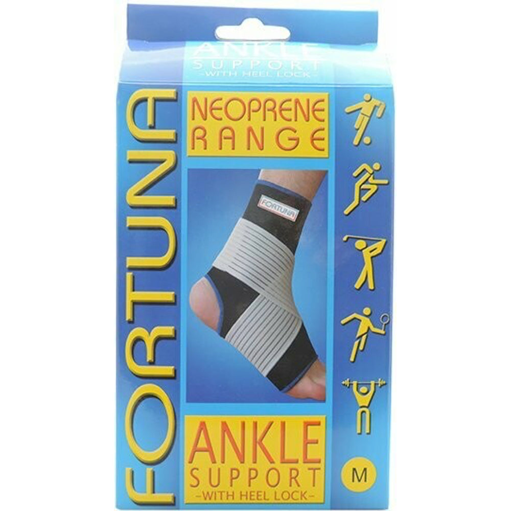 Fortuna Neoprene Ankle Support with Heel Lock – Marks Tey Pharmacy