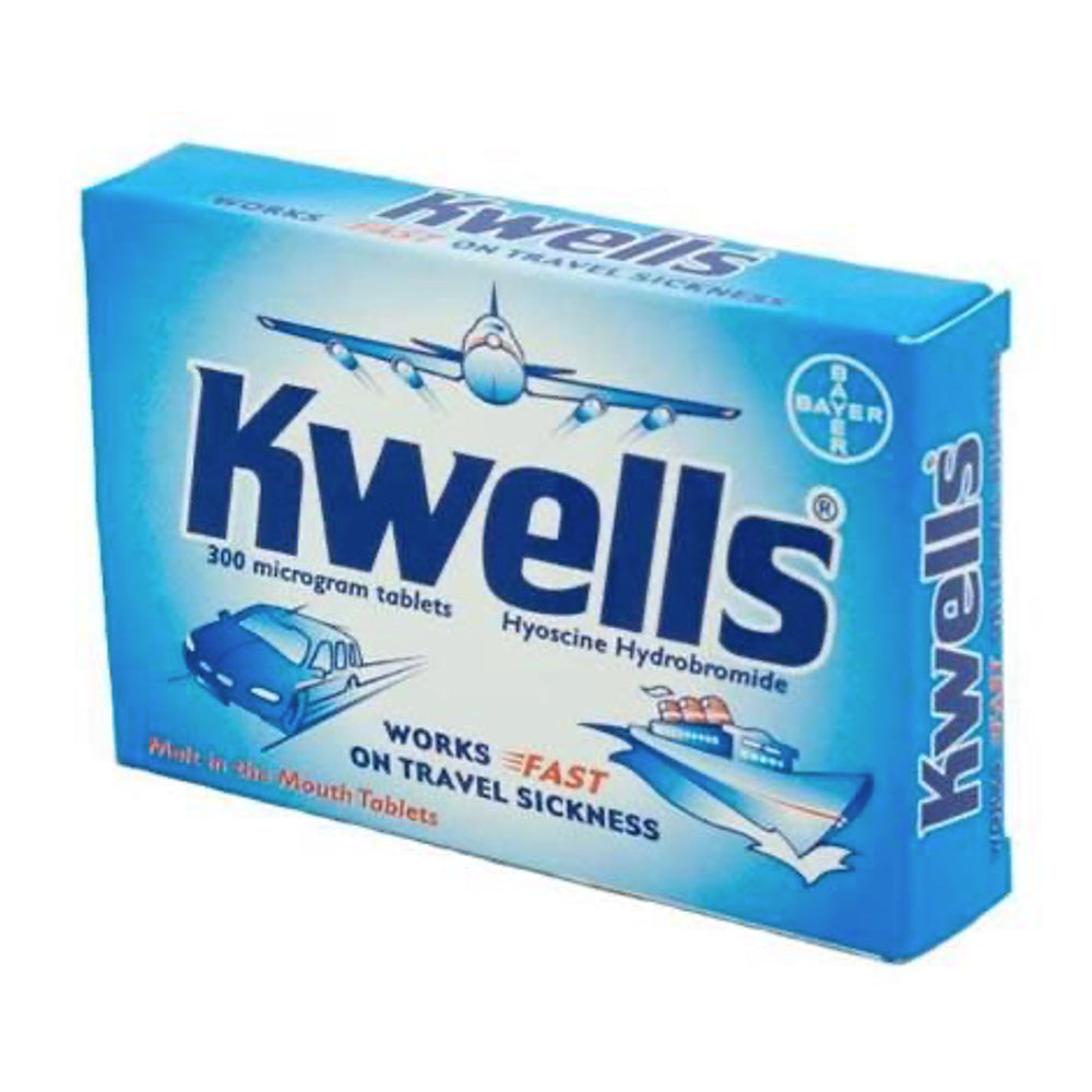 Kwells Travel Sickness Tablets (P) – Marks Tey Pharmacy