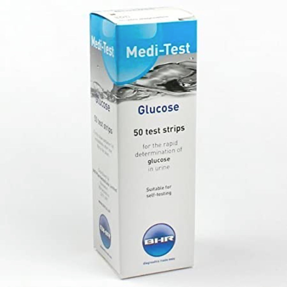 Medi-Test Blood Glucose Test Strips - Box of 50 – Marks Tey Pharmacy