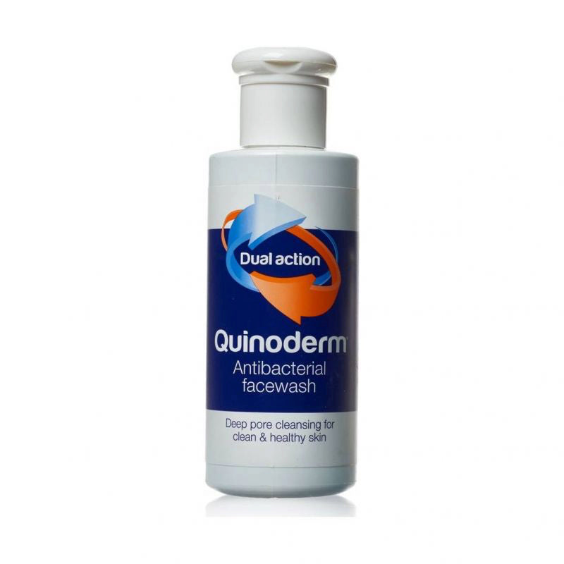 Quinoderm antibacterial face wash 150ml (P) – Marks Tey Pharmacy
