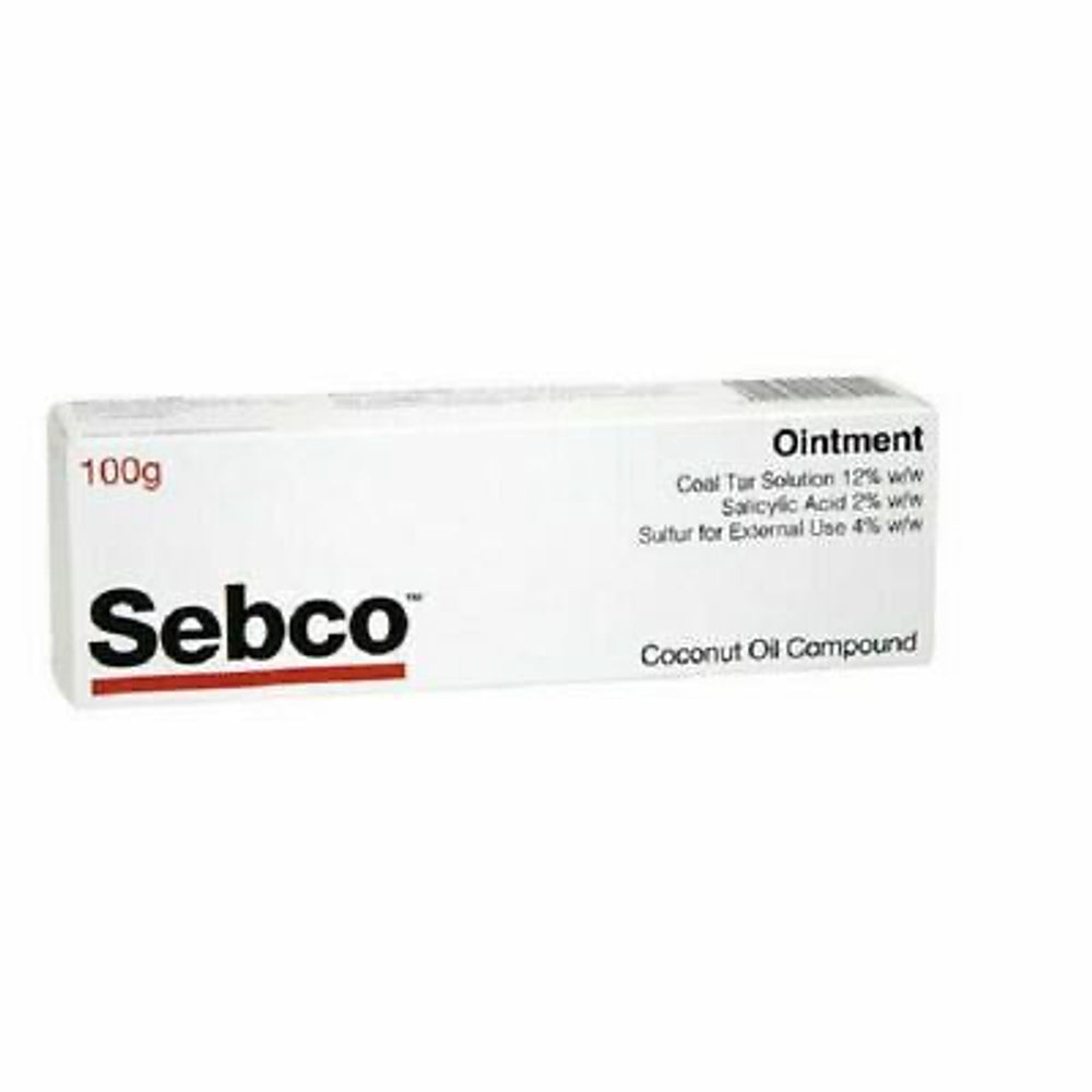 Sebco ointment 100g – Marks Tey Pharmacy